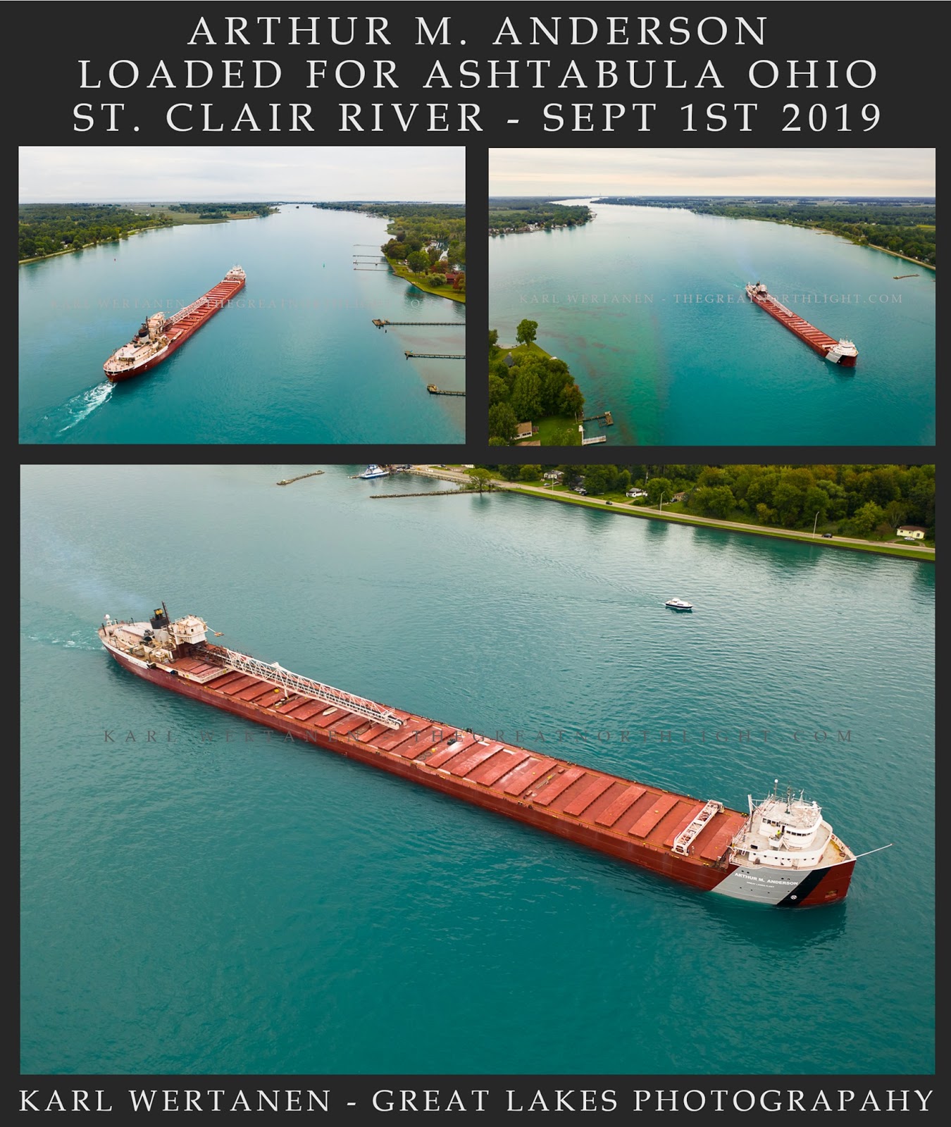 Industrial History: Arthur M Anderson is back in service after a 2.5 ...