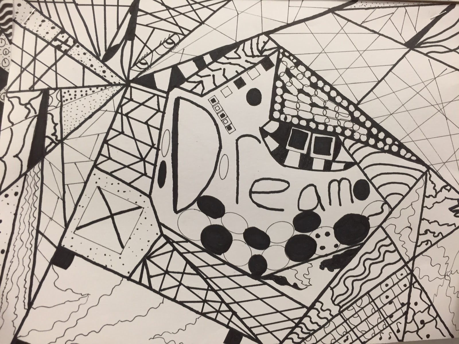 Art with Ms. Thomas: High School Zentangles