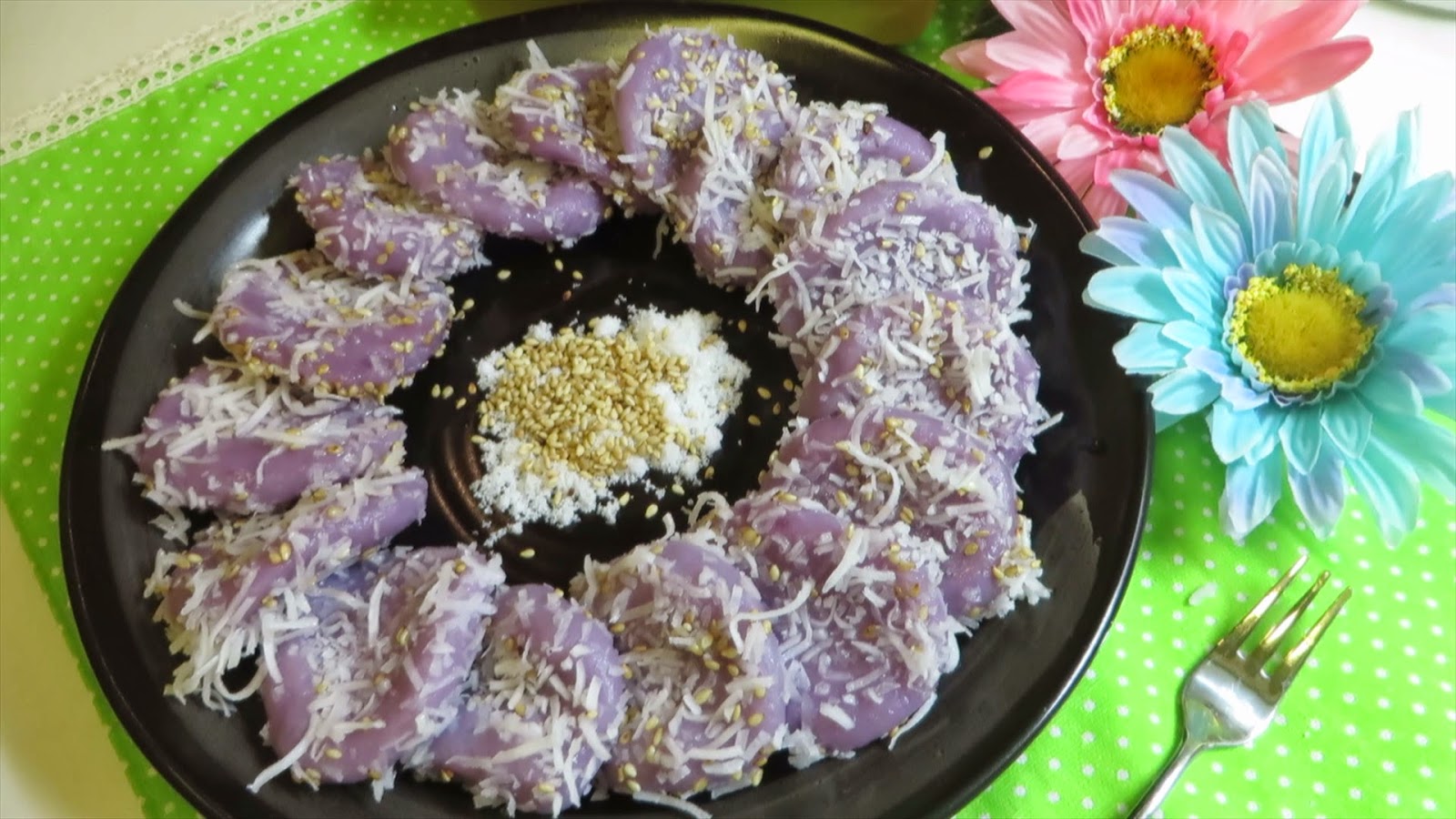 LUWEEH KITCHEN : UBE PALITAW..new recipe