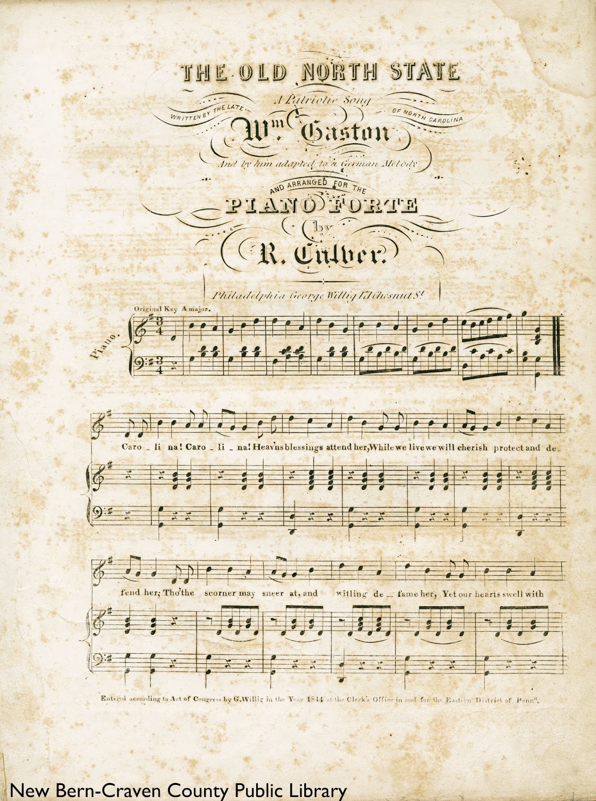 The Kellenberger Room: William Gaston and the Swiss Bell Ringers