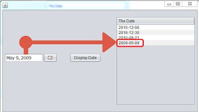 Display Date In JTable From JDateChooser In Java - C#, JAVA,PHP ...
