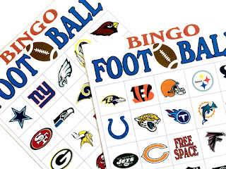 DIY Party Mom: NFL Football Bingo Game Printable