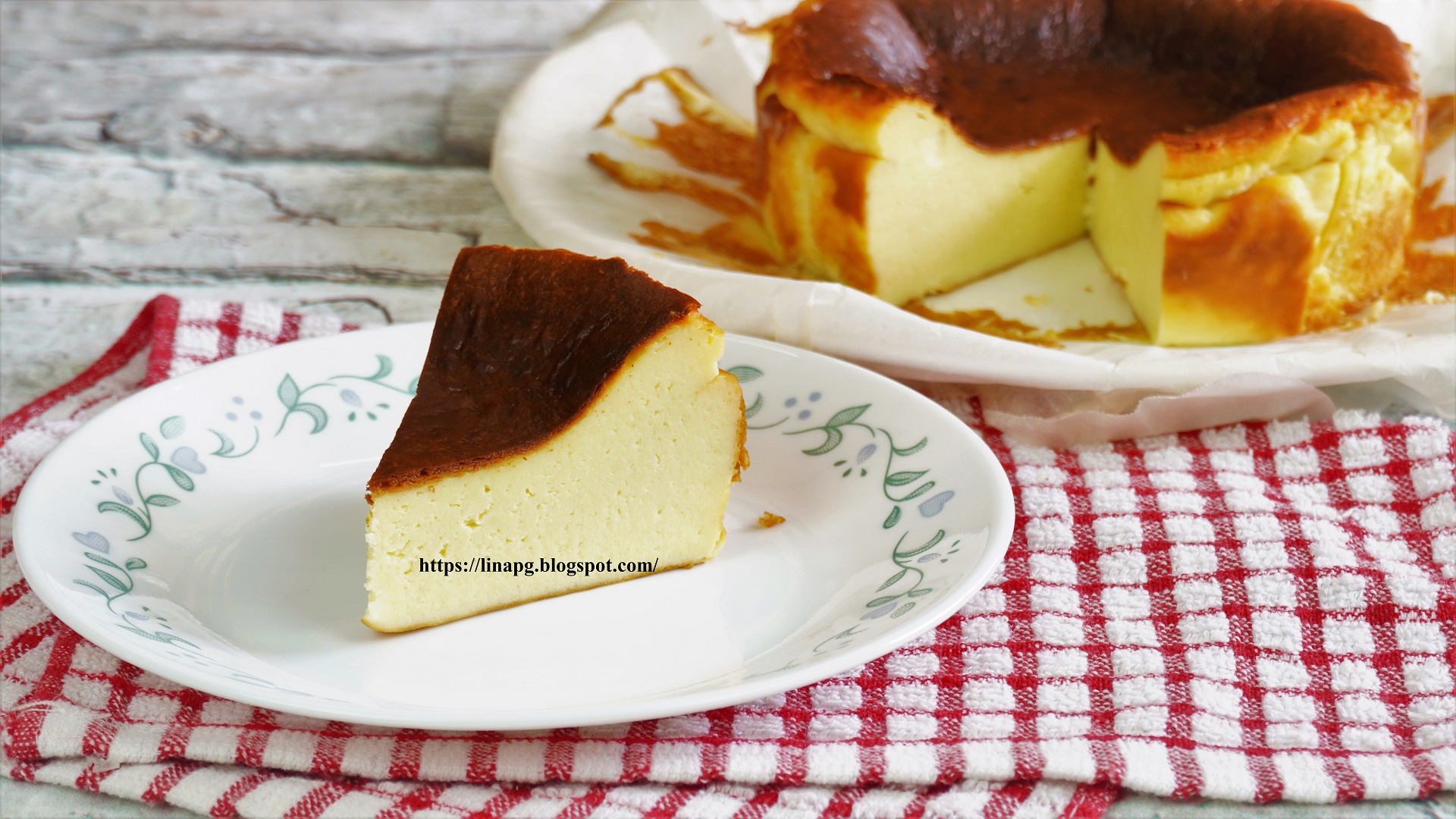 Burnt Cheese Cake Paling Mudah Dan Sedap Guna Blender dan Air Fryer Jer ...