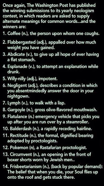 hi spirits: FUNNY NEOLOGISMS - from Washington Post