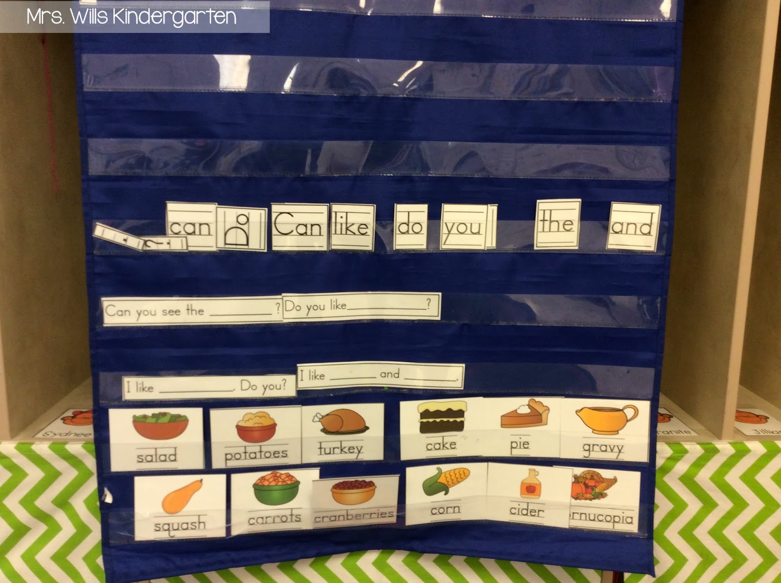 Kindergarten Sentence Writing Stations