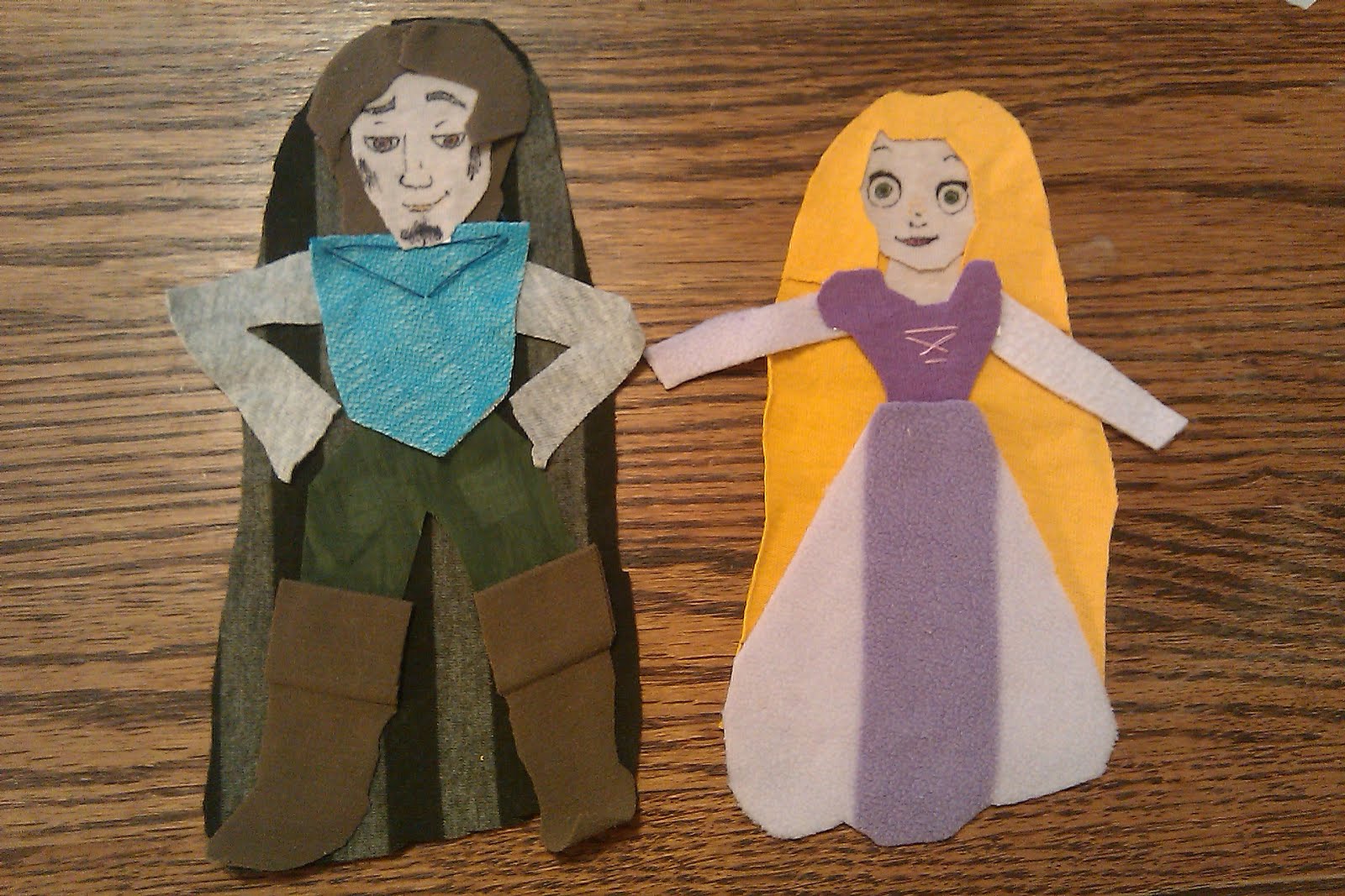 The Crafty Elephant: Tangled Puppets