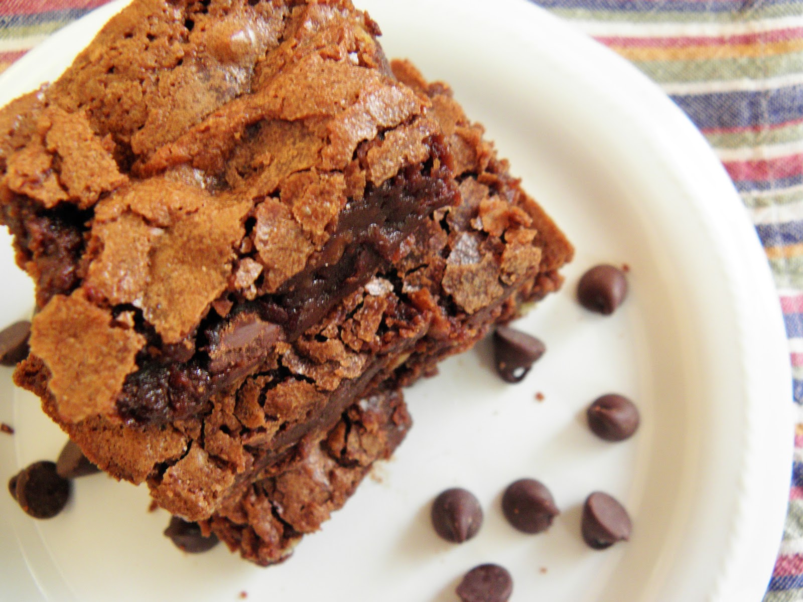 The Cozy Little Kitchen: Sticky Fudge Brownies
