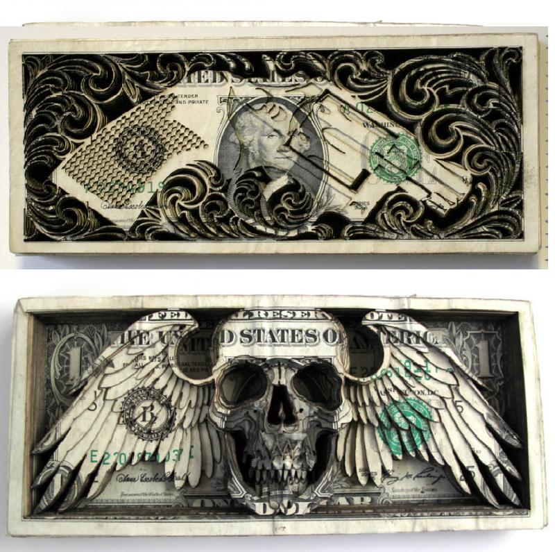 Simply Creative: Money Art by Scott Campbell