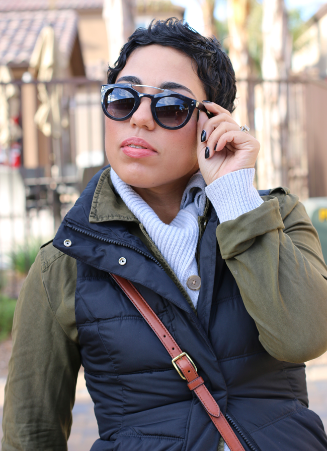 Six Tricks To Layering + OOTD Puffer Vest & Coated Jeans |Fashion ...