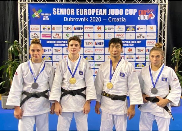 Kosovo won 4 medals in judo in Dubrovnik but coach Kuka is not satisfied