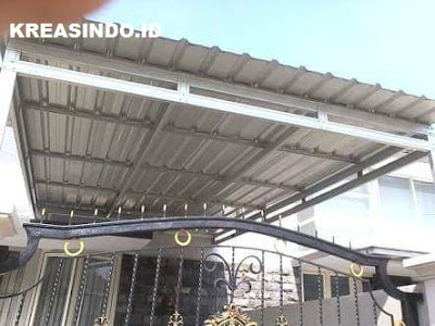 Mau Buat Kanopi Baja Ringan? Ini 4 Model Lebih Atapnya buat Referensi