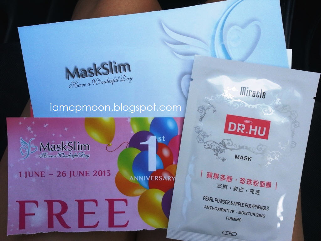 ♥ I am CpMooN ♥: Miracle Dr Hu Mask from MaskSlim - it's miracle !! \(ˆ ...