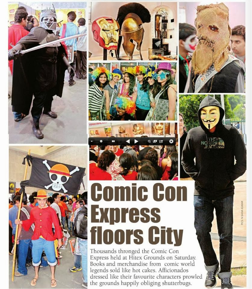 INDIAN COMICS: Comic Con Hyderabad -2013.