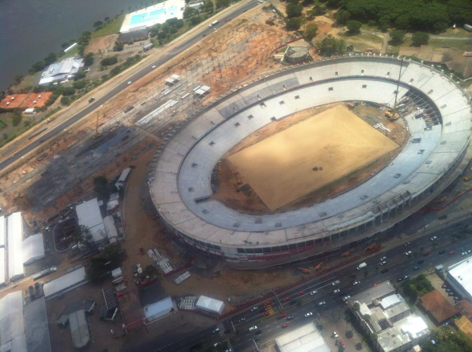 O Maior do Rio Grande: Obras do Beira Rio de 18 à 19 de fevereiro