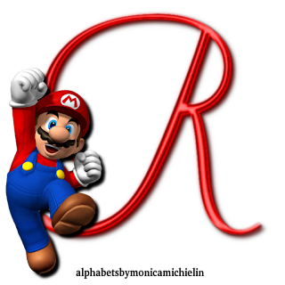 M. Michielin Alphabets: RED SUPERMARIO BROS ALPHABET PNG, #supermario ...