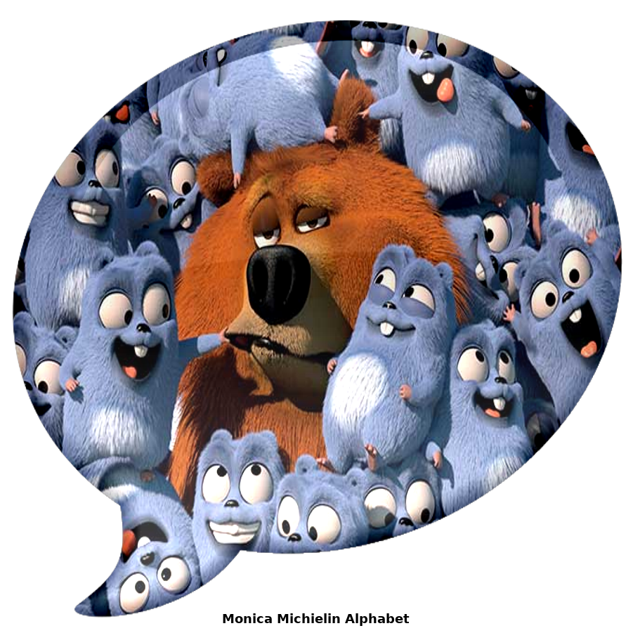 M. Michielin Alphabets: GRIZZY AND THE LEMMINGS CARTOON (ARIAL ...