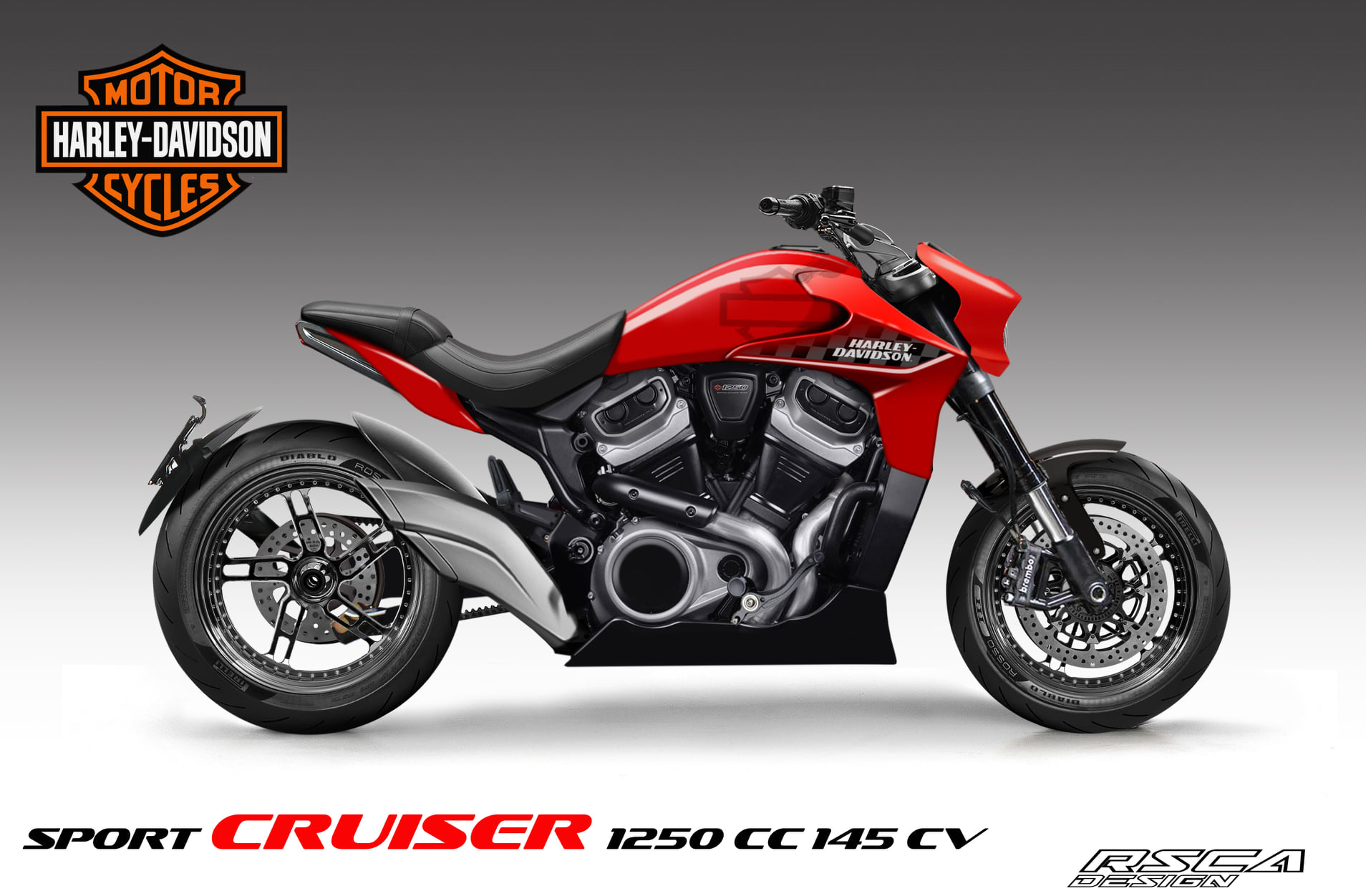 Racing Cafè: Design Corner - Harley Revolution Max Range by RSCA Design