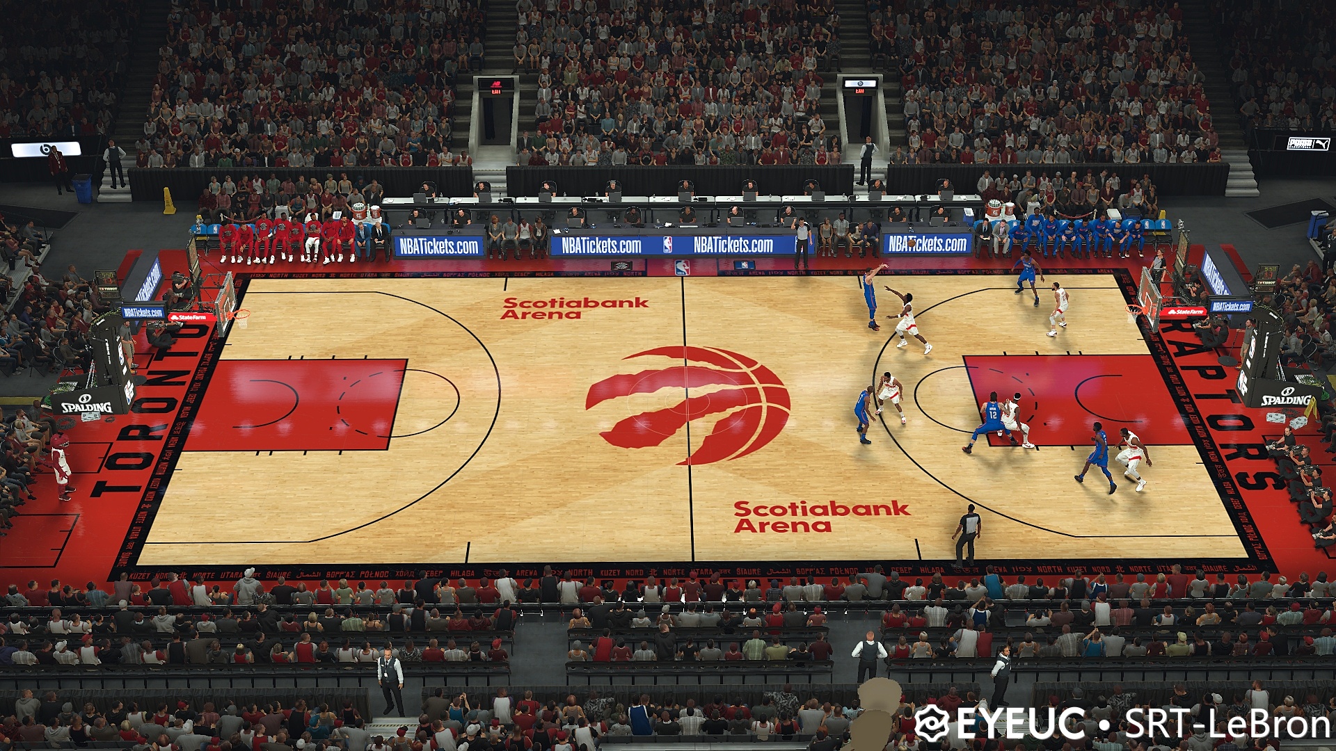 Toronto Raptors 2021 Court By SRT-Lebron [FOR 2K21] - 2kspecialist: 2K MODS