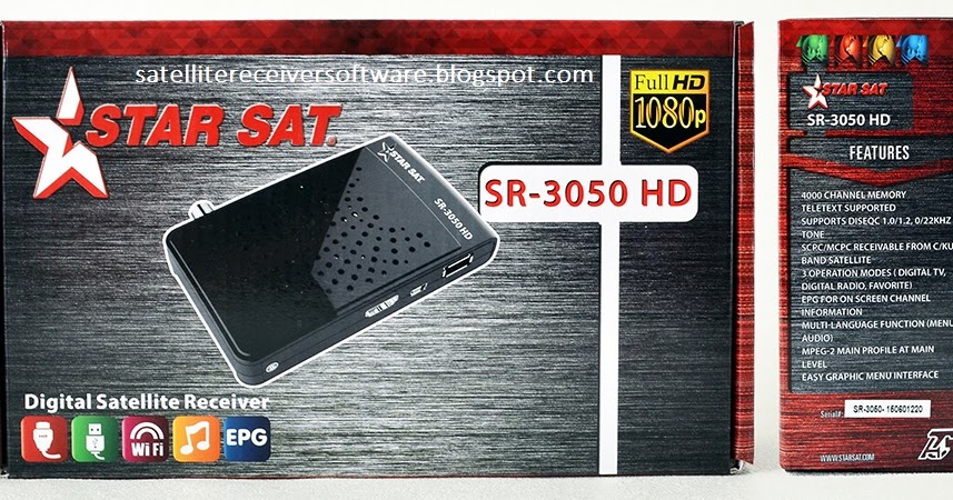 Starsat SR-3050 Ferrari HD Software Starsat 3050 HD Flash Starsat 3050 ...