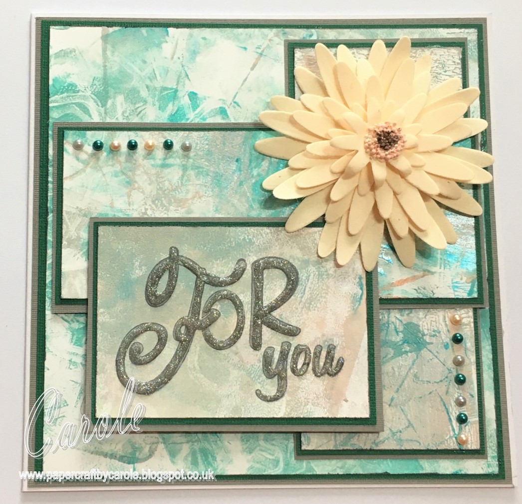 Papercraft by Carole!: Glue - and other things that begin with G