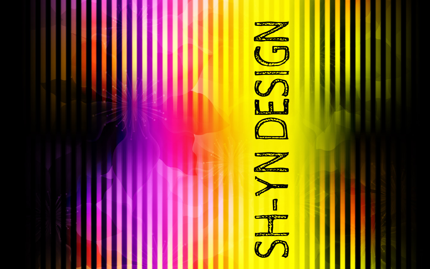 Sh Yn Design: Stripe & Text Effect : Striped & Floral Wallpaper Sh Yn Design: Stripe & Text Effect : Striped & Floral Wallpaper