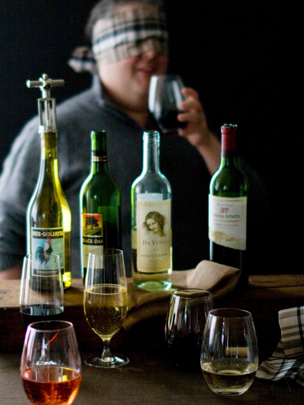 Interior Design Blindfolded Wine Tasting Party Game