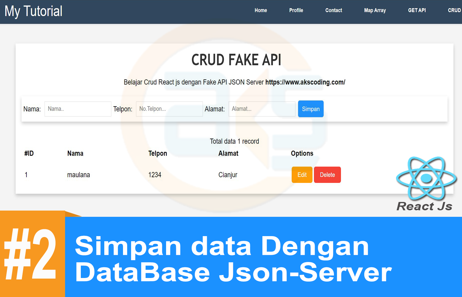 Make a flat file database with json javascript - leadjopu Make a flat file database with json javascript - leadjopu