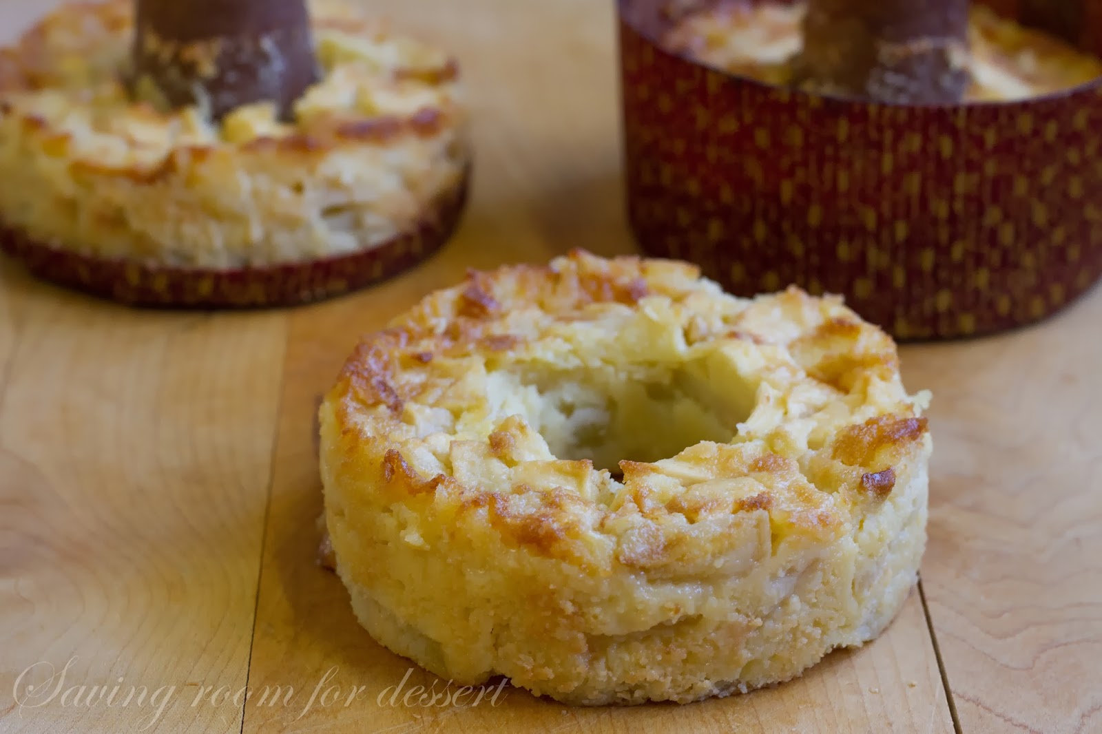 Mini Fresh Apple Cakes - Saving Room for Dessert
