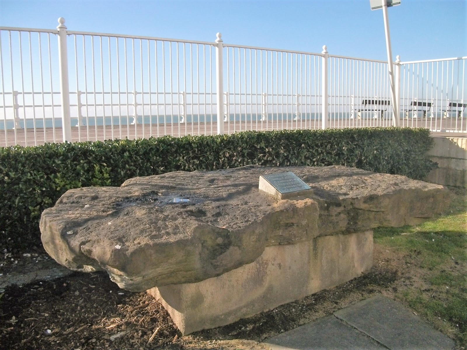 Steve on Hastings: The Conqueror's Stone, a Myth, a Hotel, and a Pier!