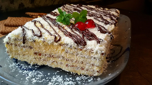 Tarta Fabiola (tarta de galletas) | Cocina