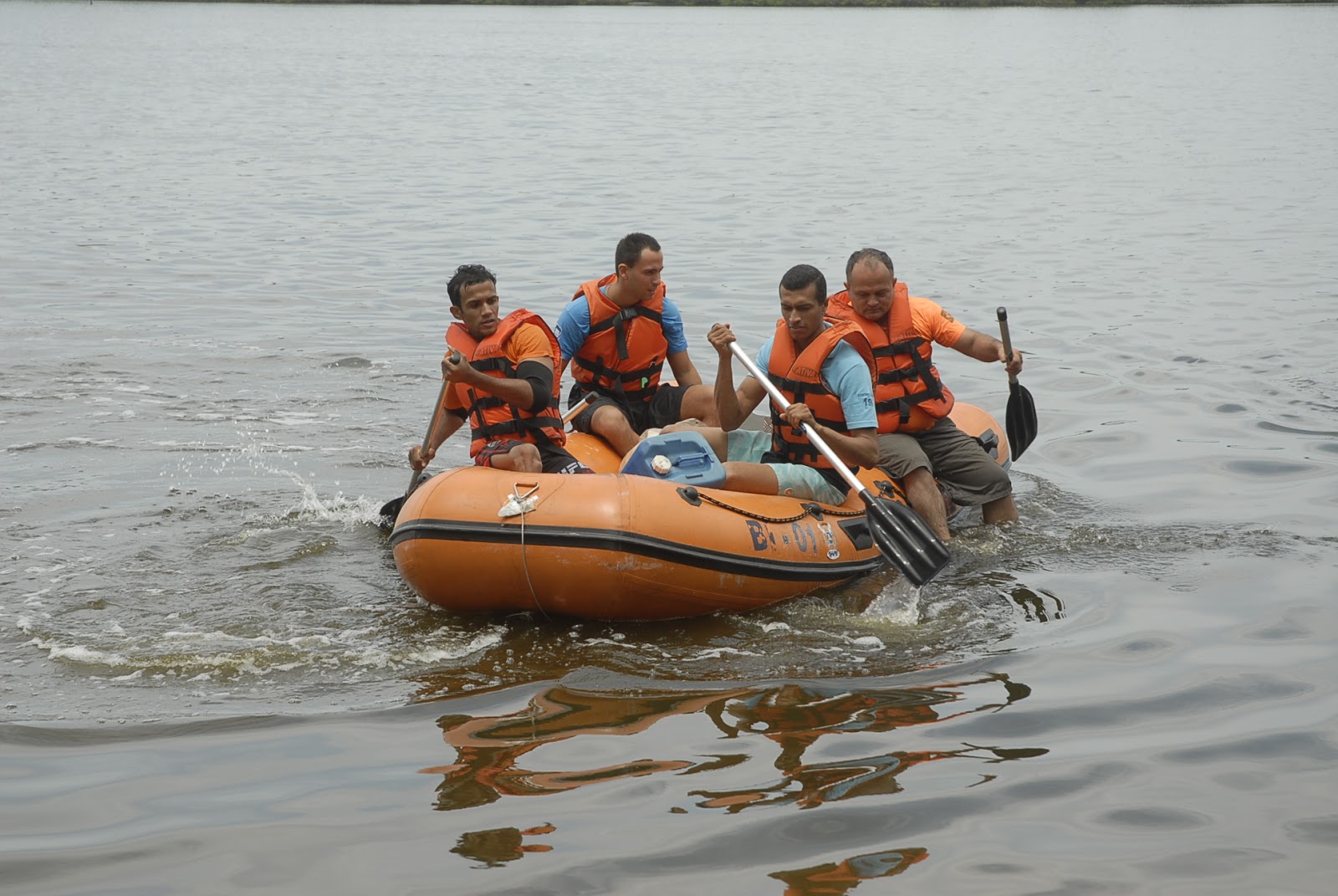Defesa Civil Rio: Curso de Resgate com Bote