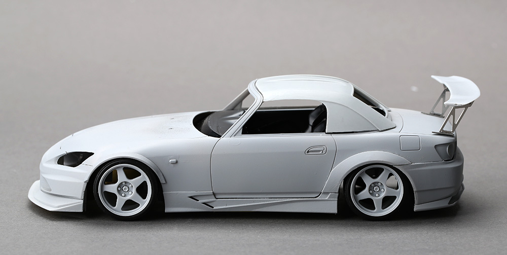 HobbyDesign's car model: 1/24 Voltex HONDA S2000 Wide Body Kit (Resin ...