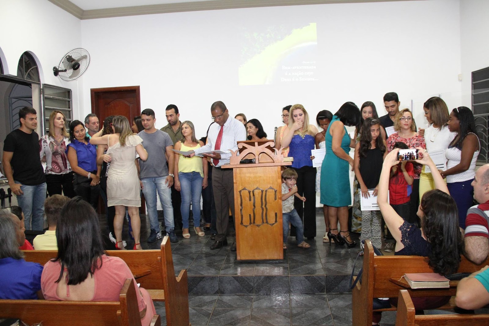 Batismos E Integrações Igreja Casa De OraÇÃo Cehab