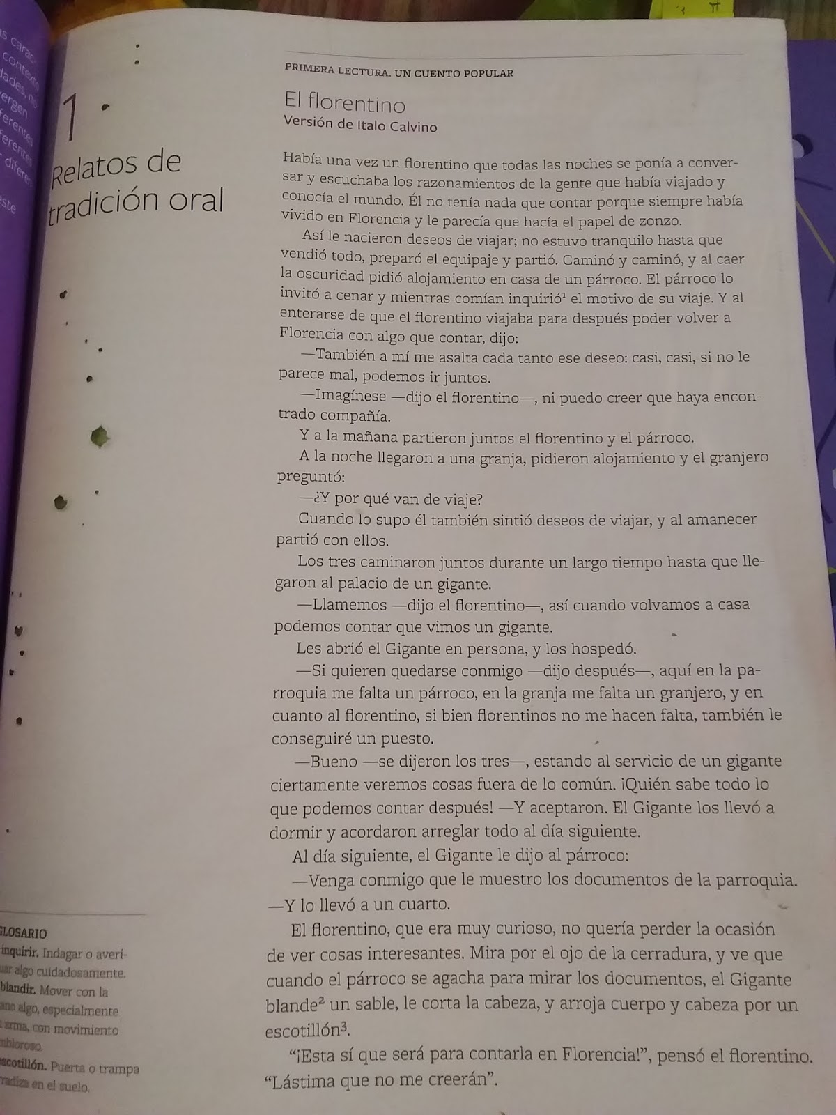 INSTITUTO SAN FRANCISCO SOLANO: PRACTICAS DEL LENGUAJE