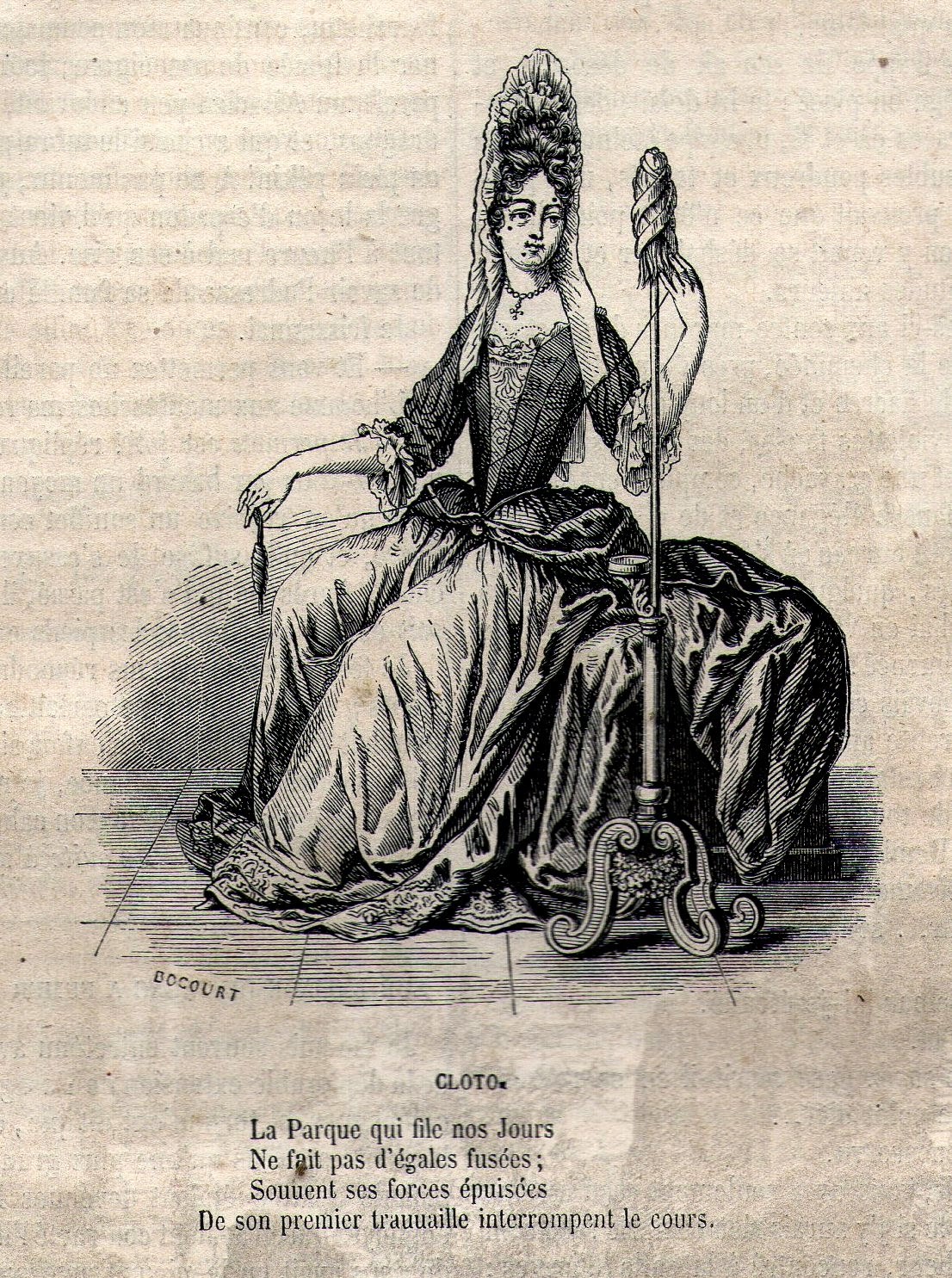 Chroniques du temps passé: Les trois Parques.