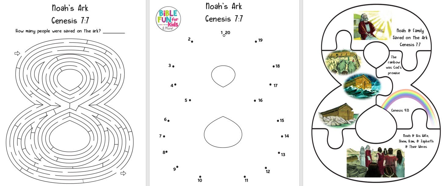 Noah's Ark | Bible Fun For Kids