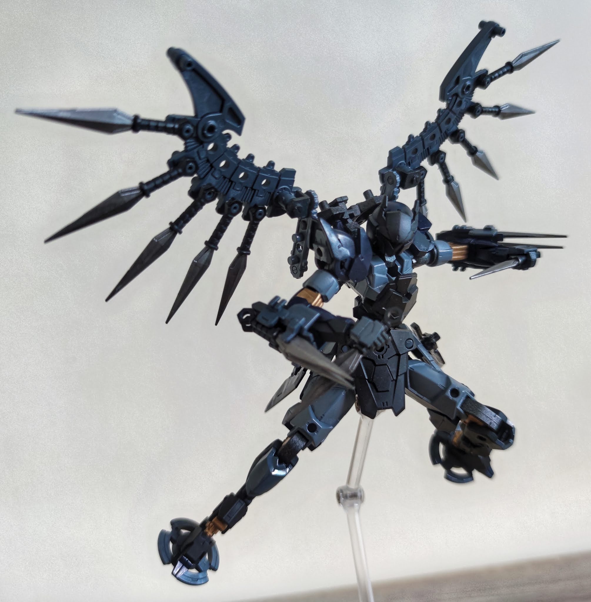 Gunplanerd: [CUSTOM] Bandai 30MM 1/144 EXM-A9n/D Spinatio (Ninja Type ...