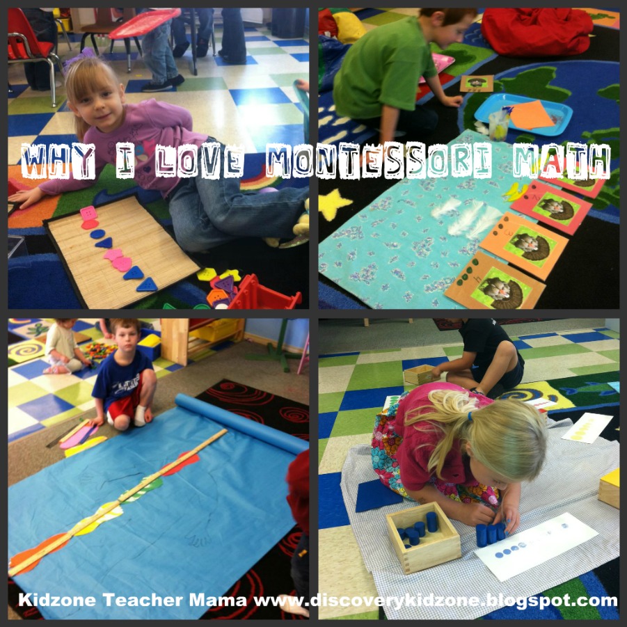 Discovery Kidzone Montessori Adventures: Montessori Monday, Math Madness!!