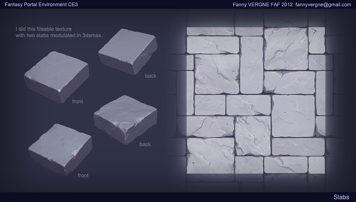 Fanny Vergne Art: Fantasy Portal Env