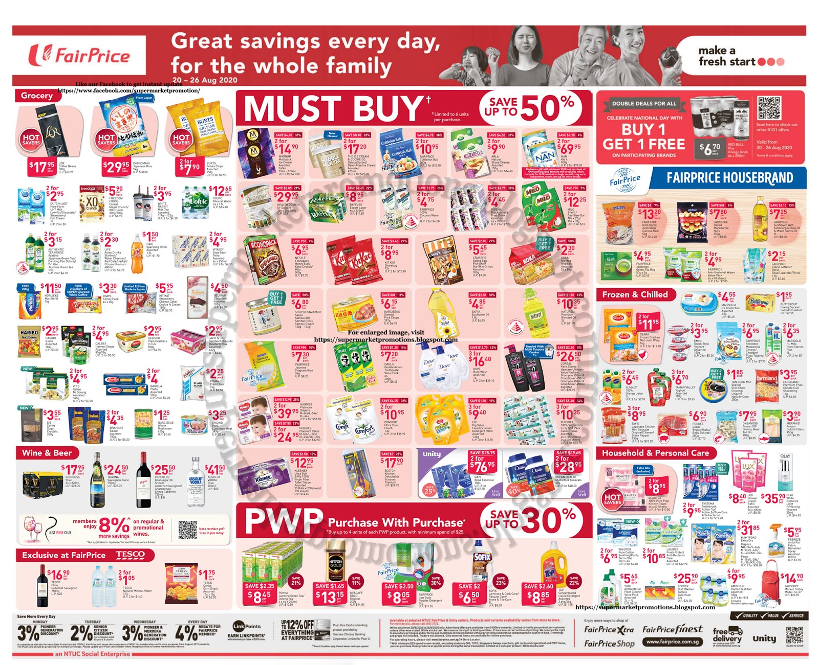 NTUC FairPrice Weekly Promotion Ads 20 - 26 August 2020 ~ Supermarket ...