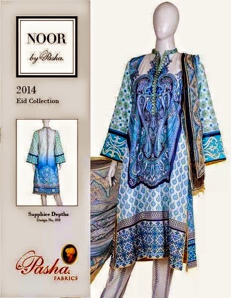 New Pk-Fashion: Awesome Shades of Eid by Pasha Fabrics Eid Dresses-14 ...