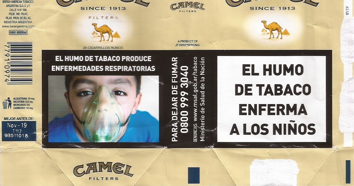 Colección de Marquillas : Camel - 20 - Argentina