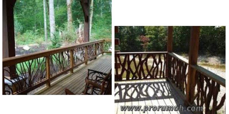 Inspirasi Desain Pagar Kayu Balkon Untuk Memperindah Tampilan Rumahmu ...