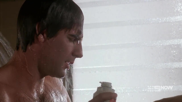 ausCAPS: Scott Bakula and Layne Beamer shirtless in Quantum Leap 1-01 ...