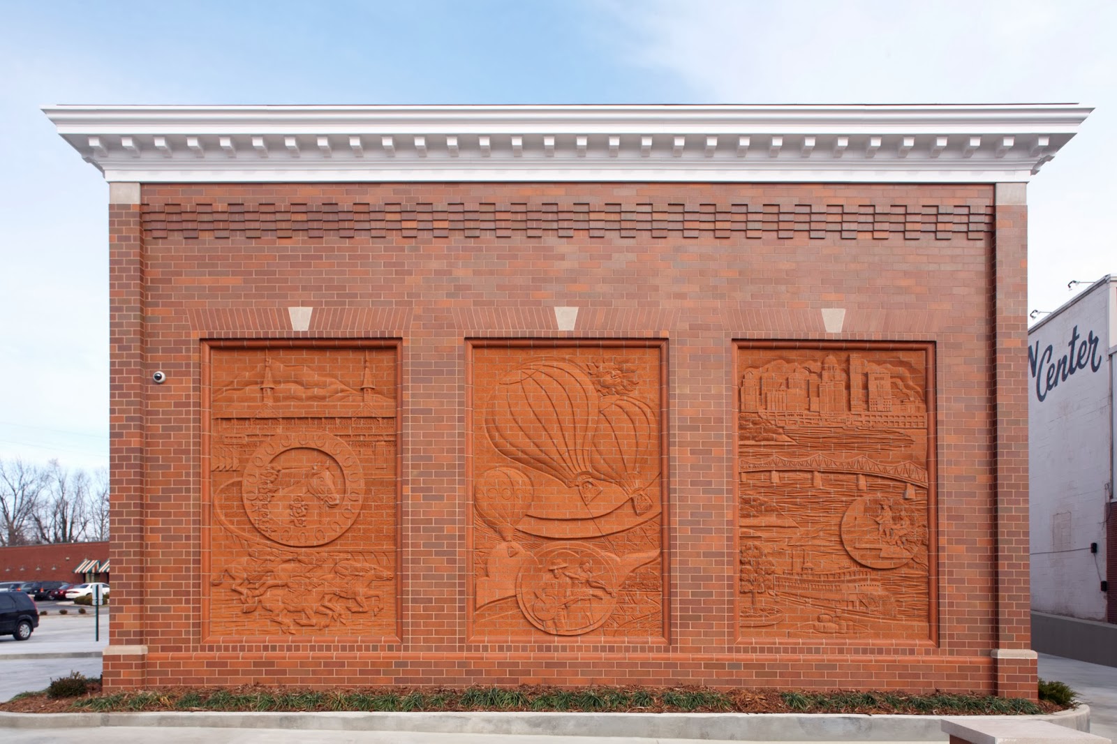 Brick Carving