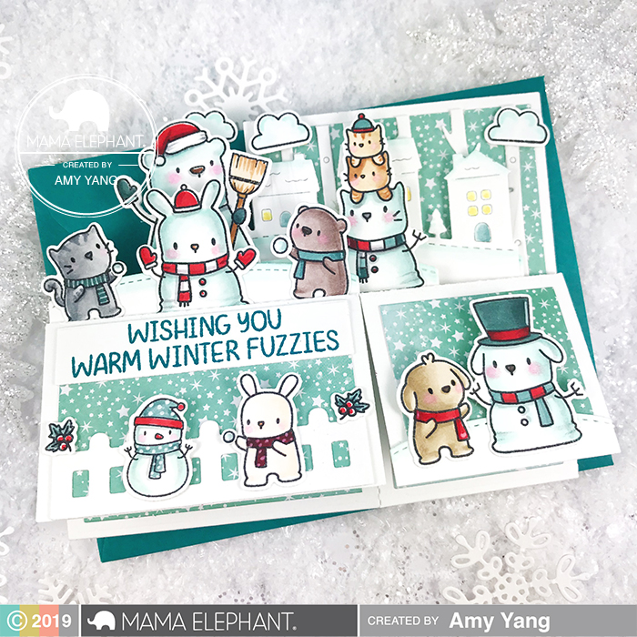 mama elephant | design blog: Snow Friends with Amy
