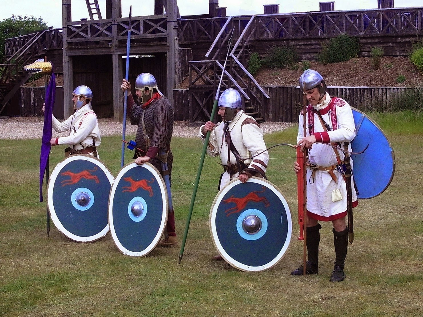 Ubique: Batavi Iuniores Britanniciani - Late Romans, Lunt Roman Fort ...