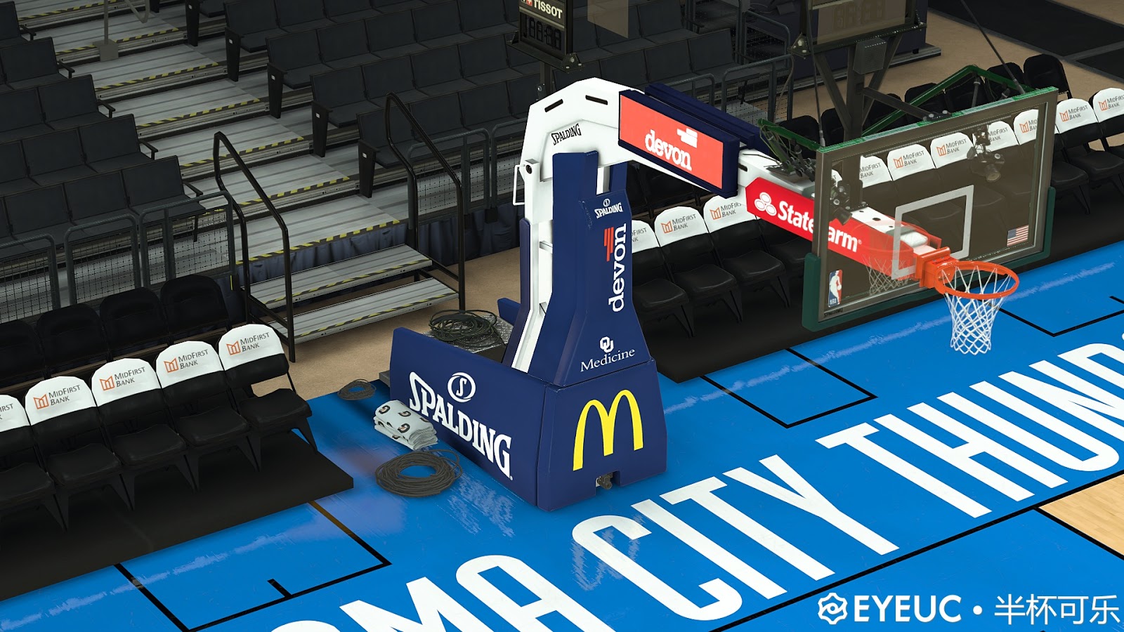 NBA 2K20 Thunder Arena v4.1 by 半杯可乐,Looyh,YKWL