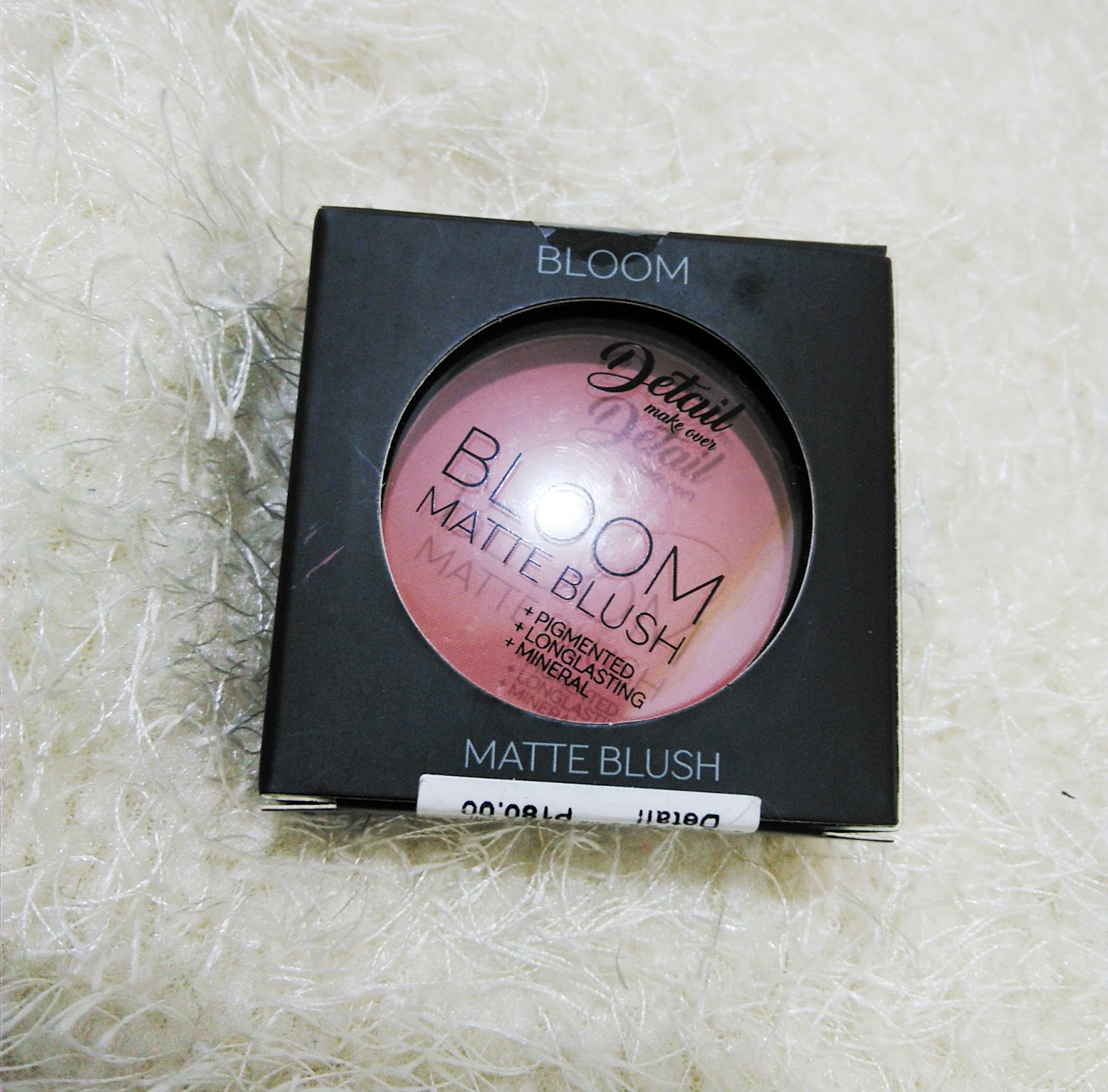 Demure Sweetie blog: Review: Detail Make Over Bloom Matte Blush on