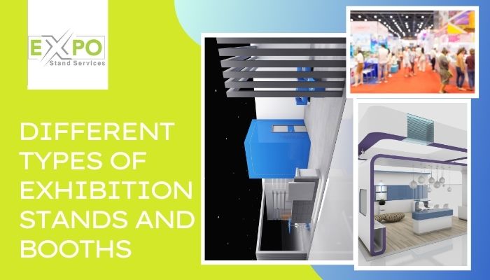 Different types of exhibition stands and booths Different types of exhibition stands and booths